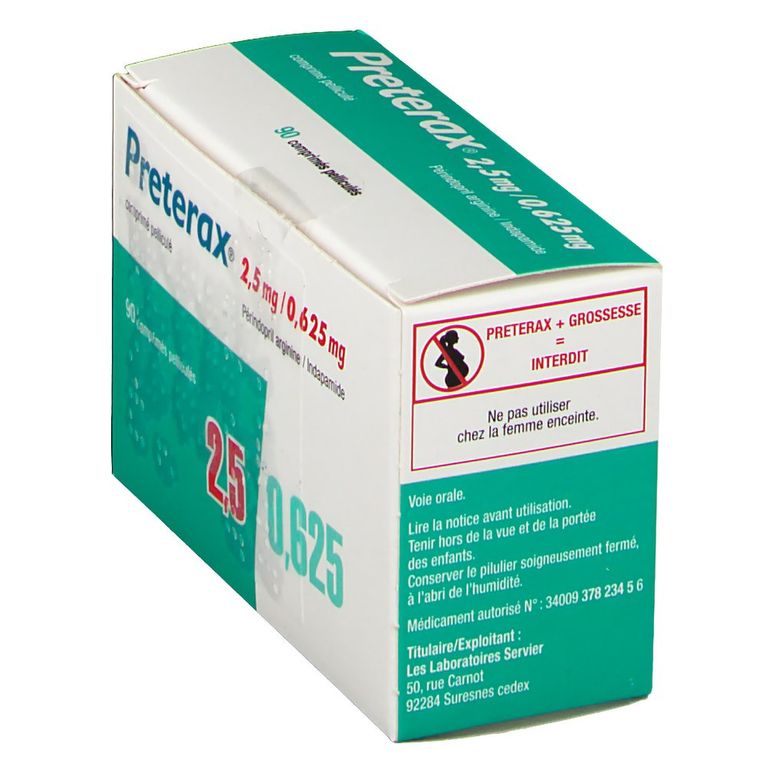 Preterax N 2,5 mg/0,625 mg 90 St mit dem E-Rezept kaufen - Shop Apotheke