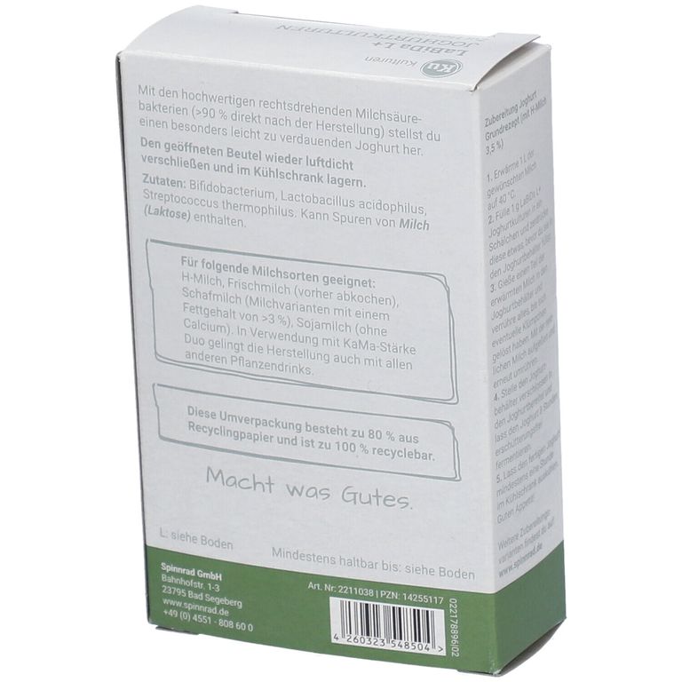 LaBiDa L+ Joghurtkulturen 12x1 g - Shop Apotheke