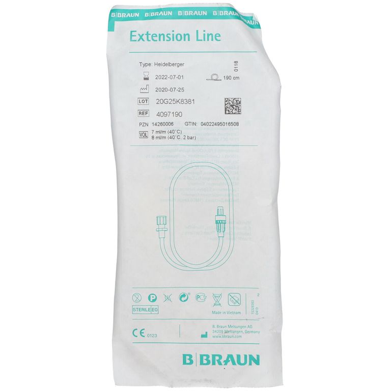 Infusionszubehör Heidelberger Verlängerungen 190 cm 1 St - Shop Apotheke