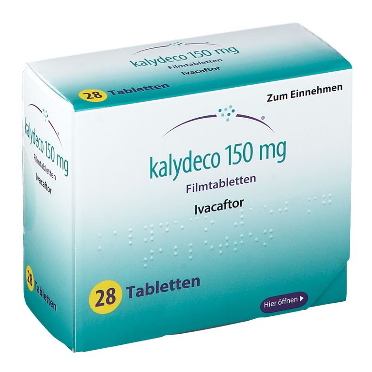KALYDECO 150 mg Filmtabletten 28 St mit dem E-Rezept kaufen - Shop Apotheke