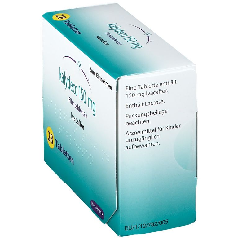 KALYDECO 150 mg Filmtabletten 28 St mit dem E-Rezept kaufen - Shop Apotheke