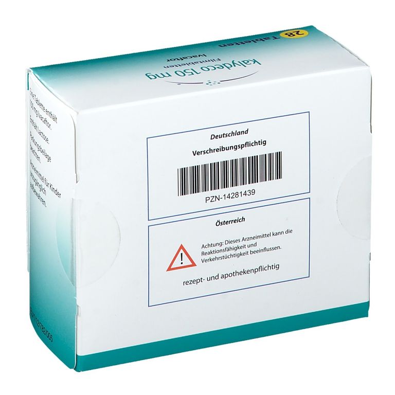 KALYDECO 150 mg Filmtabletten 28 St mit dem E-Rezept kaufen - Shop Apotheke