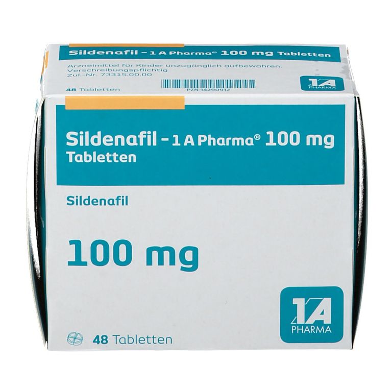 Sildenafil 1A Pharma® 100Mg 48 St mit dem E-Rezept kaufen - Shop Apotheke