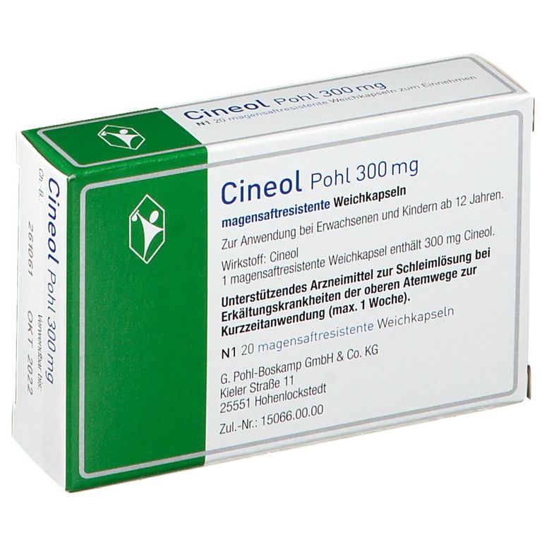 Cineol Pohl 300 mg 20 St - SHOP APOTHEKE