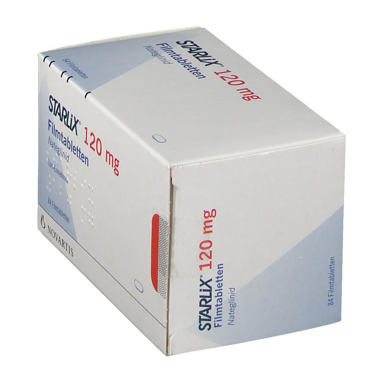 STARLIX® 120 mg 84 St mit dem E-Rezept kaufen - Shop Apotheke