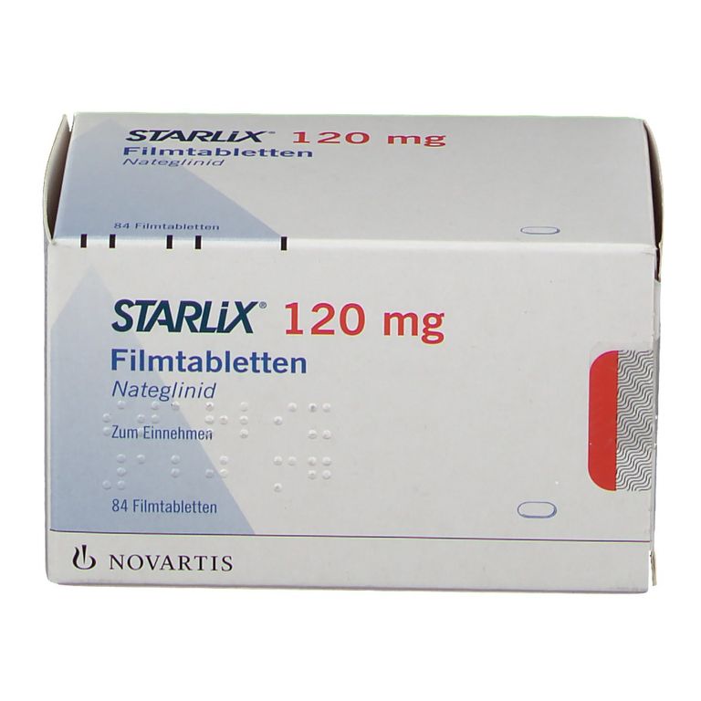 STARLIX® 120 mg 84 St mit dem E-Rezept kaufen - Shop Apotheke