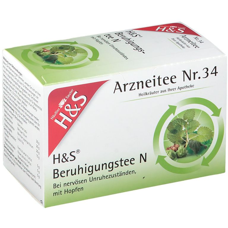 H&S Beruhigungstee N Nr. 34 20x2 g - Shop Apotheke