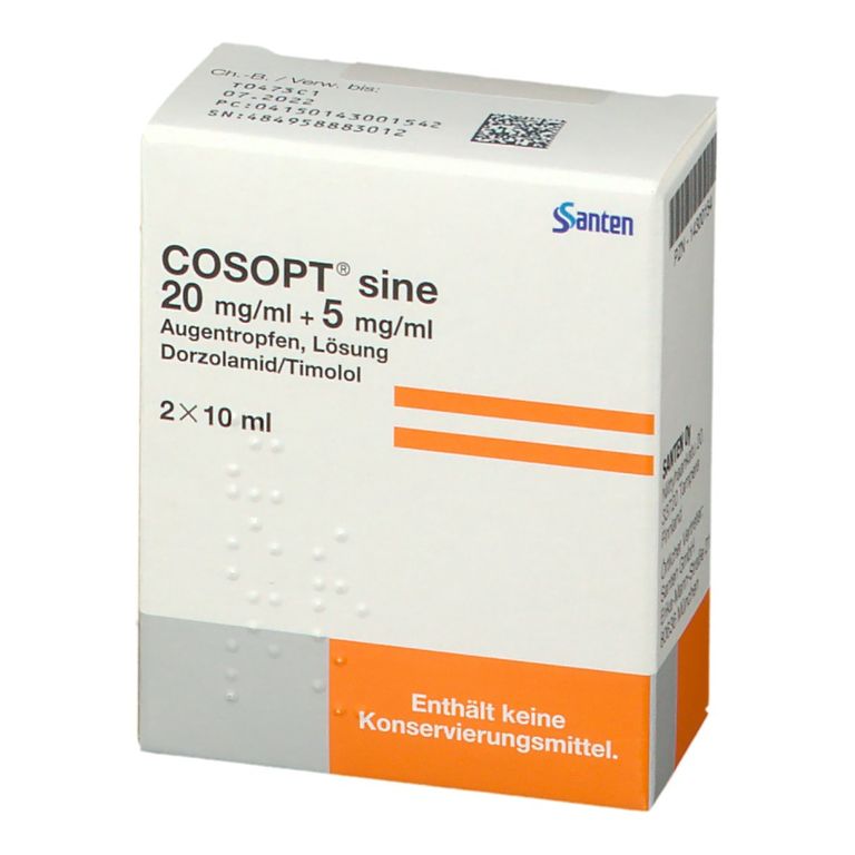 COSOPT® sine 20 mg/ml + 5 mg/ml 2x10 ml mit dem E-Rezept kaufen - Shop ...