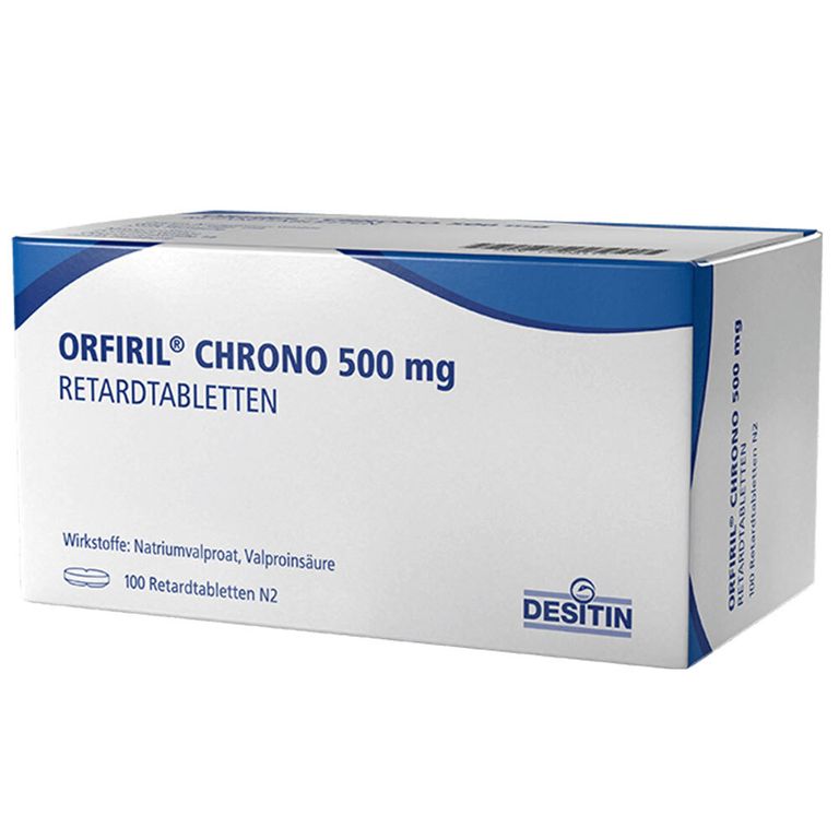 Orfiril® chrono 500 mg 100 St mit dem E-Rezept kaufen - Shop Apotheke