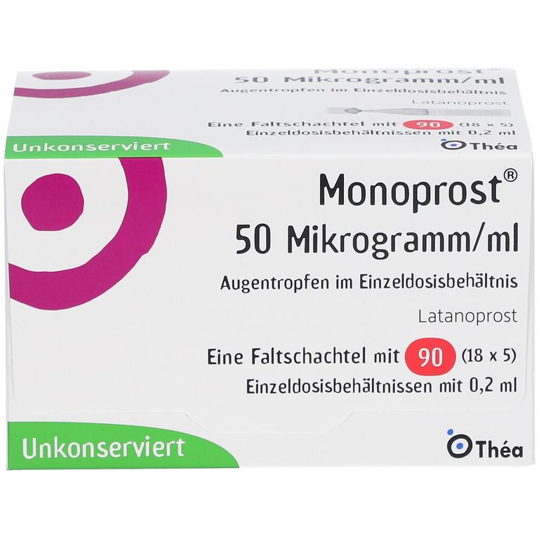 Monoprost 50 µg/ml 90x0,2 ml mit dem E-Rezept kaufen - Shop Apotheke