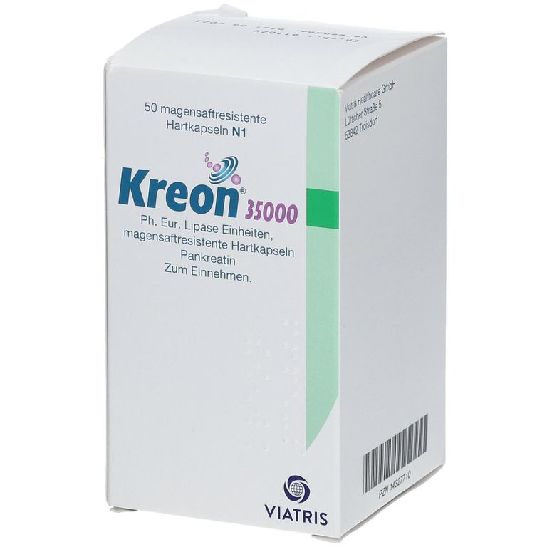 KREON® 35.000 Einheiten Kapseln 50 St - Shop Apotheke