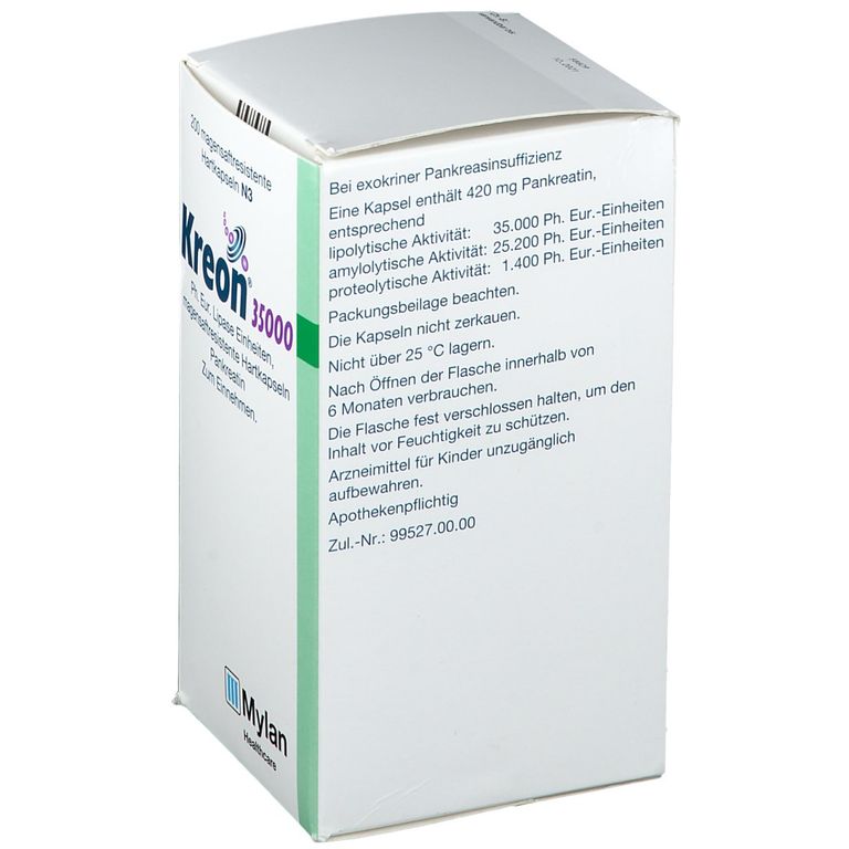 KREON 35.000 Einheiten Kapseln 200 St - Shop Apotheke