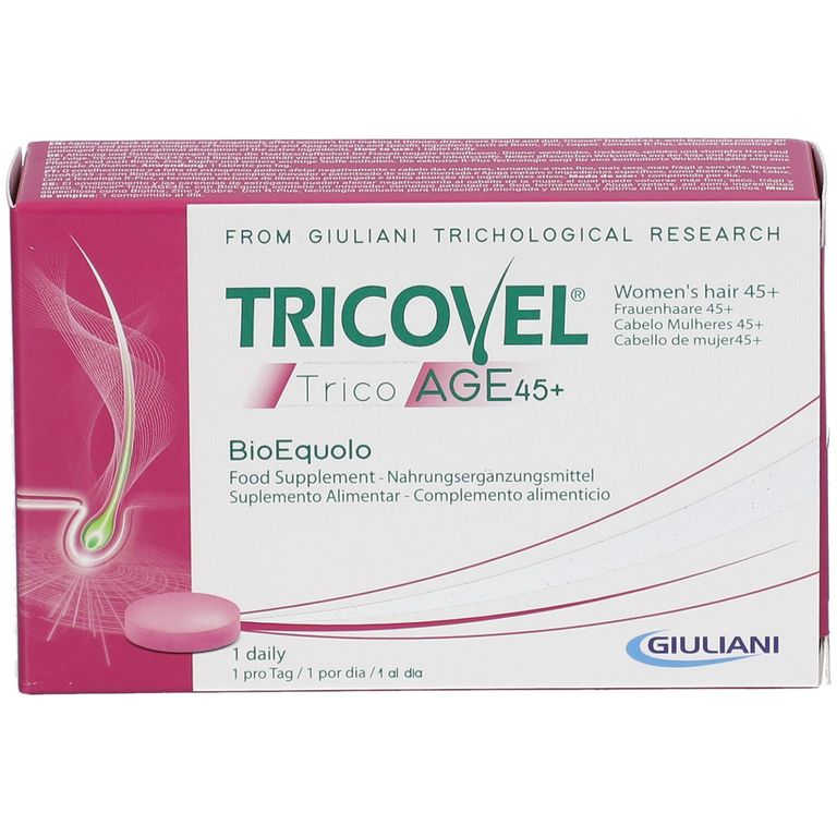 TRICOVEL® Trico AGE 45+ BioEquolo Tabletten 30 St - Shop Apotheke