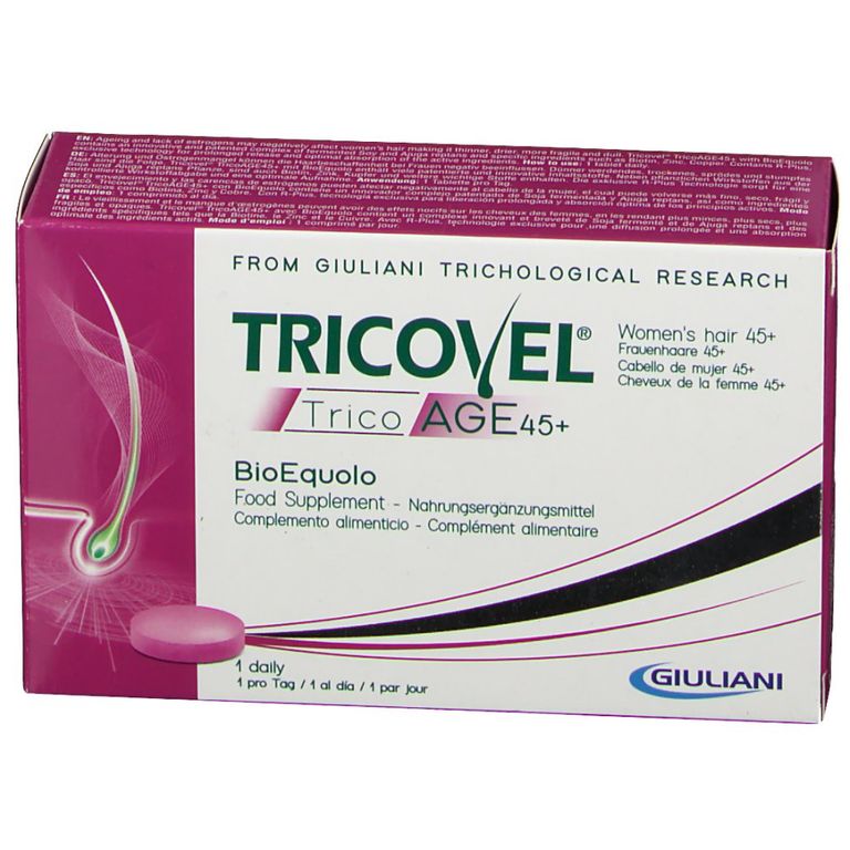 TRICOVEL® Trico AGE 45+ BioEquolo Tabletten 30 St - Shop Apotheke
