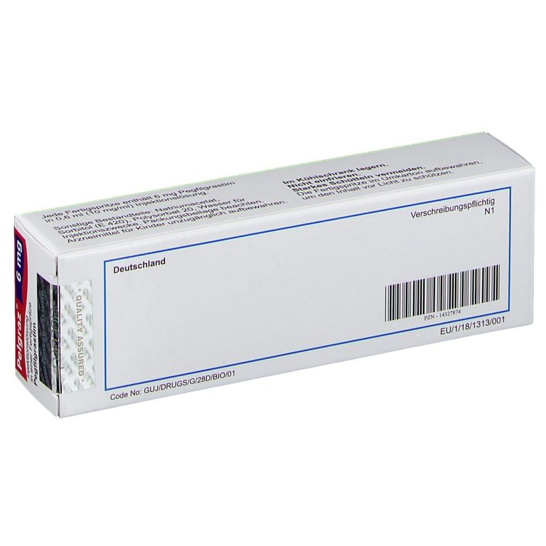 Pelgraz® 6 mg 1 St mit dem E-Rezept kaufen - Shop Apotheke