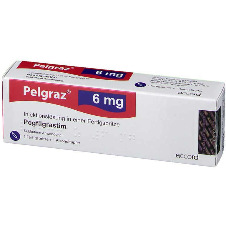 Pelgraz® 6 mg 1 St mit dem E-Rezept kaufen - Shop Apotheke