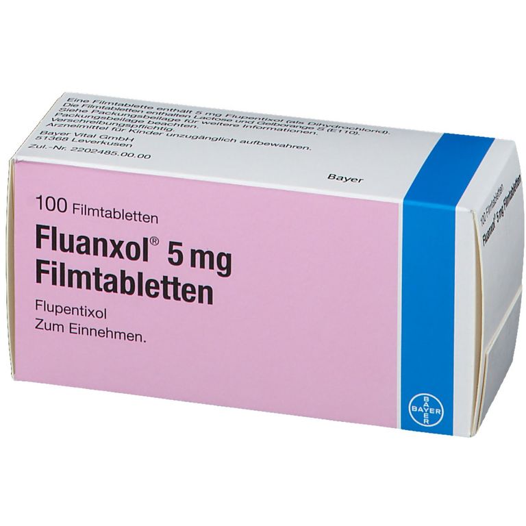 Fluanxol® 5 mg 100 St mit dem E-Rezept kaufen - Shop Apotheke