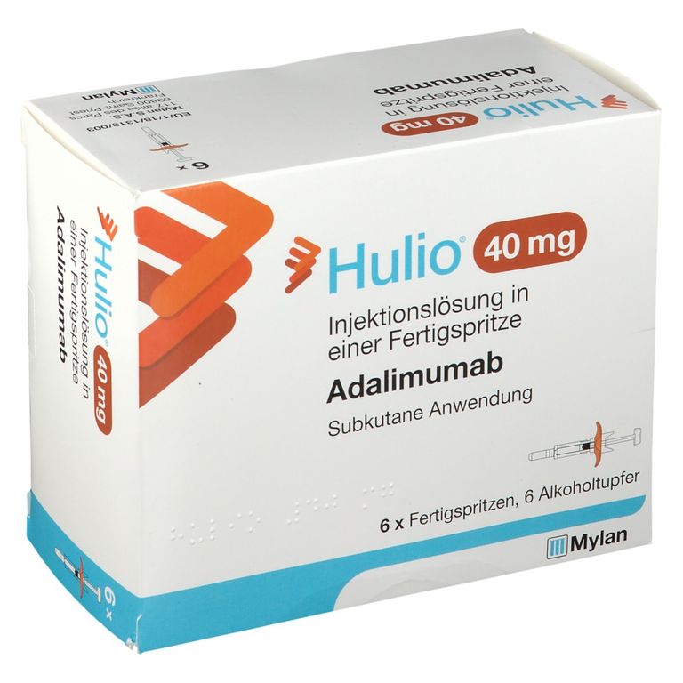 Hulio® 40 mg 6 St mit dem E-Rezept kaufen - Shop Apotheke