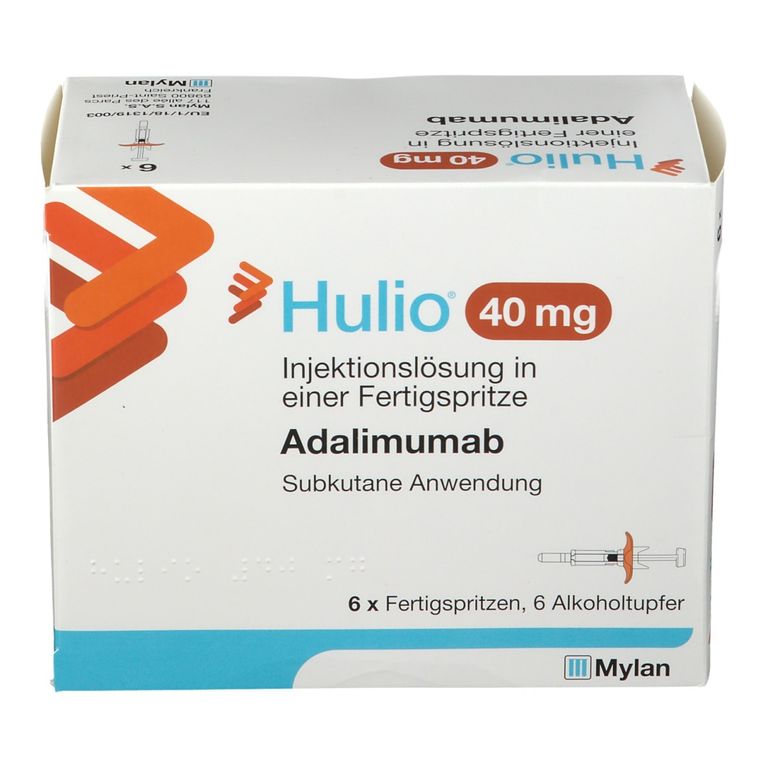 Hulio® 40 mg 6 St mit dem E-Rezept kaufen - Shop Apotheke