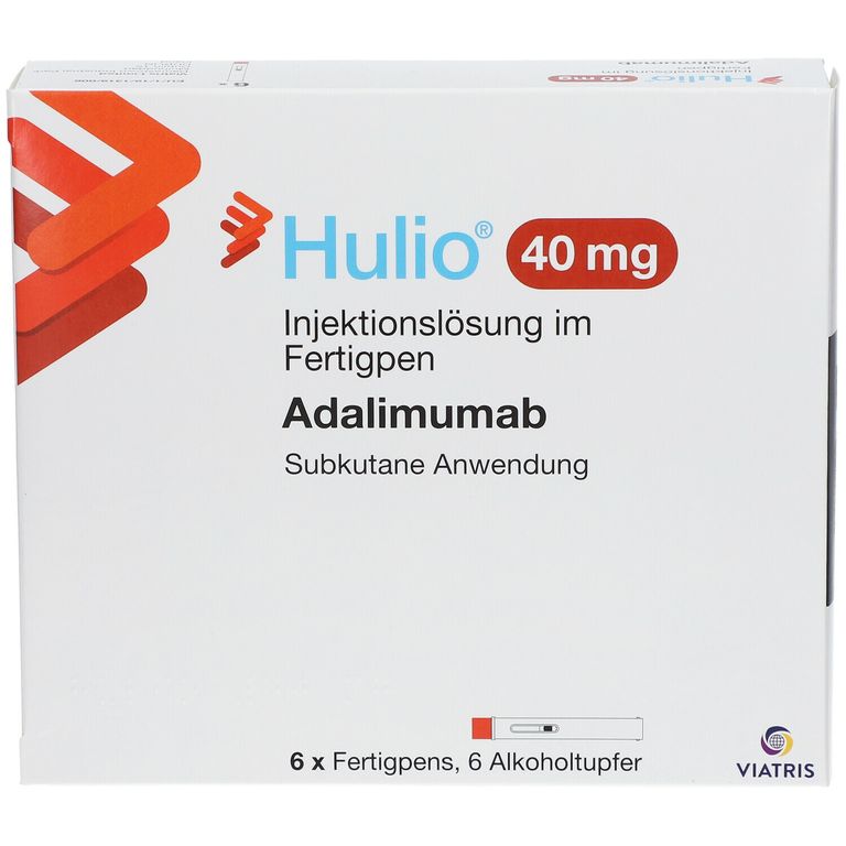 Hulio® 40 mg 6 St mit dem E-Rezept kaufen - Shop Apotheke