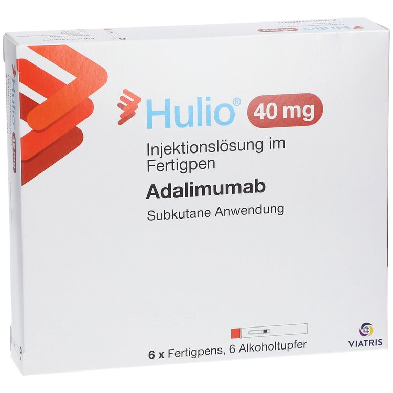 Hulio® 40 mg 6 St mit dem E-Rezept kaufen - Shop Apotheke