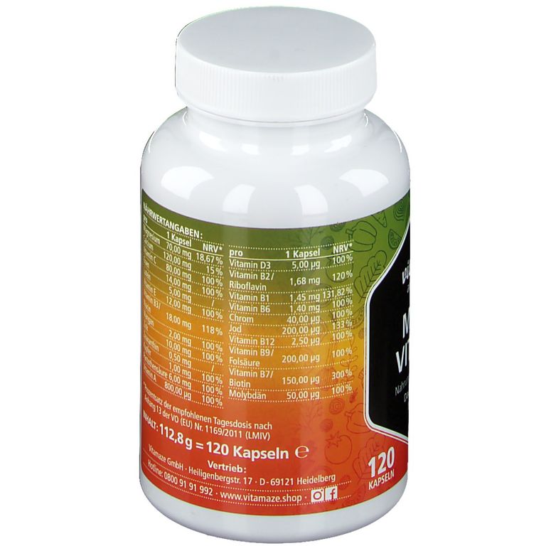 MULTIVITAMIN 120 St - Shop Apotheke