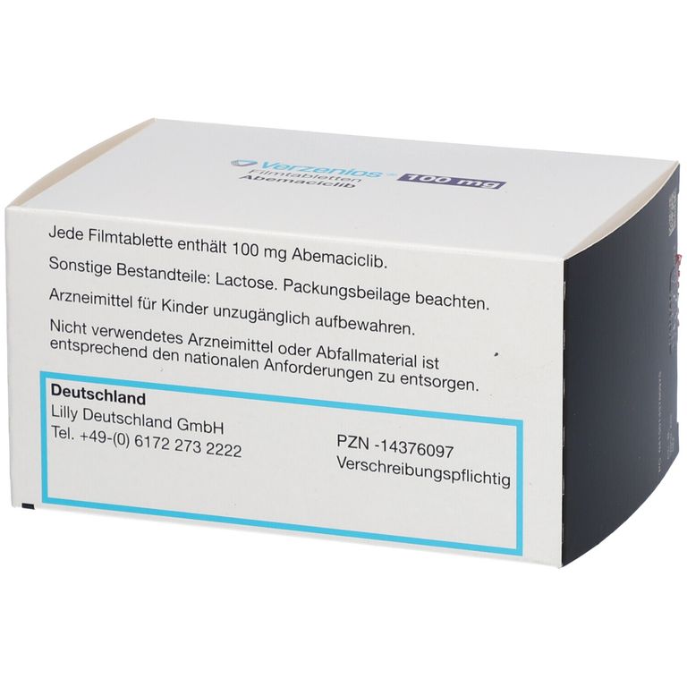VERZENIOS 100 mg Filmtabletten 168 St mit dem E-Rezept kaufen - Shop ...