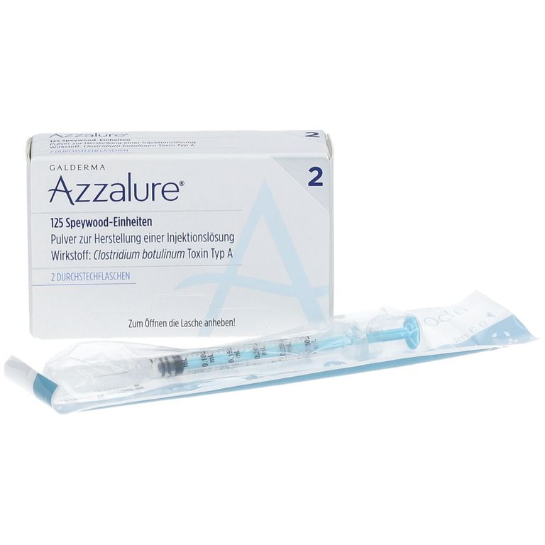 Azzalure 125 Speywood-Einheiten 2 St mit dem E-Rezept kaufen - Shop ...