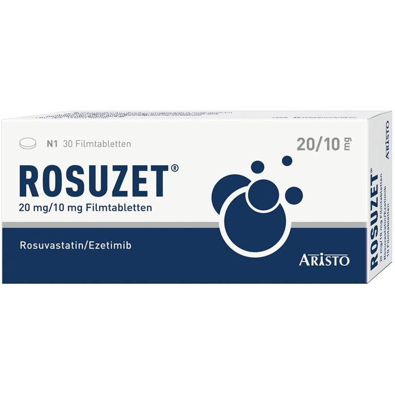 ROSUZET® 20 mg/10 mg 30 St mit dem E-Rezept kaufen - Shop Apotheke