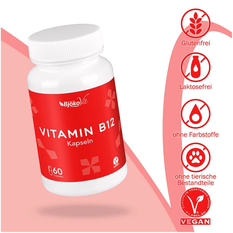 BjökoVit Vitamin B12 Vegi-Kapseln 60 St - Shop Apotheke