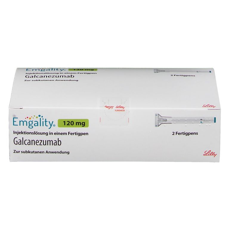 Emgality® 120 mg 2 St mit dem E-Rezept kaufen - Shop Apotheke