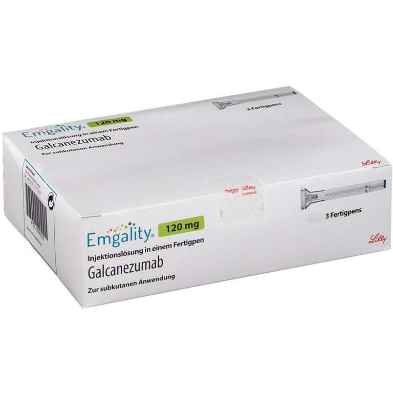 Emgality® 120 mg 3 St mit dem E-Rezept kaufen - Shop Apotheke