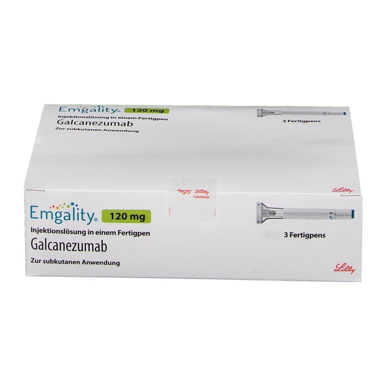 Emgality® 120 mg 3 St mit dem E-Rezept kaufen - Shop Apotheke