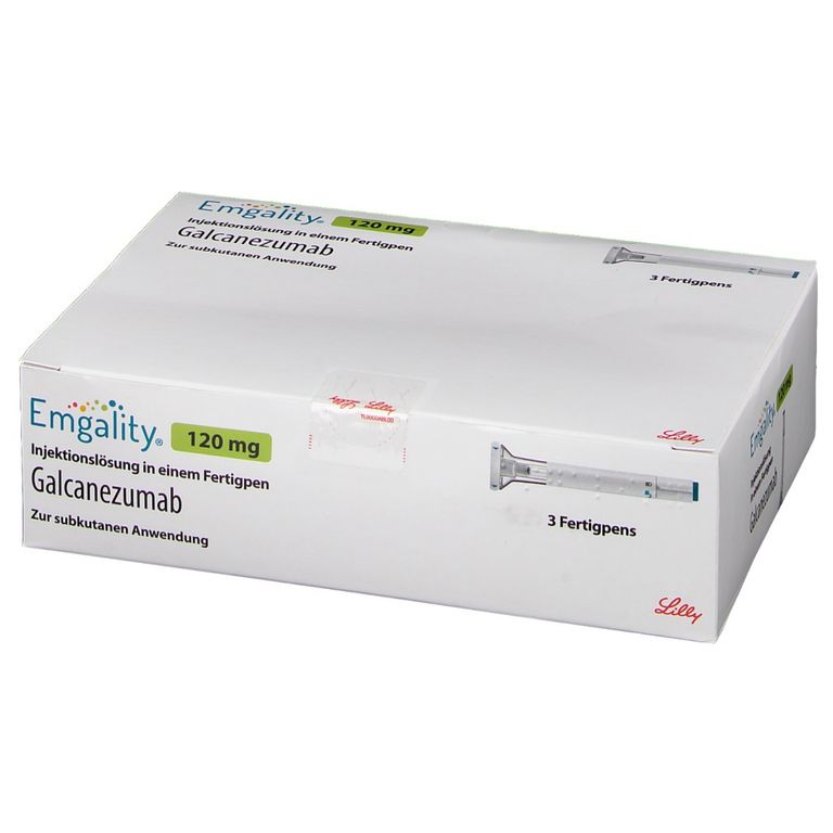 Emgality® 120 mg 3 St mit dem E-Rezept kaufen - Shop Apotheke