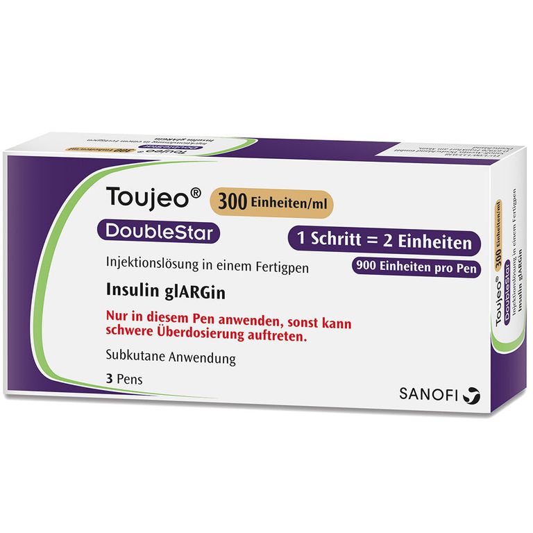 Toujeo® DoubleStar 300 Einheiten/ml 3x3 ml mit dem E-Rezept kaufen ...