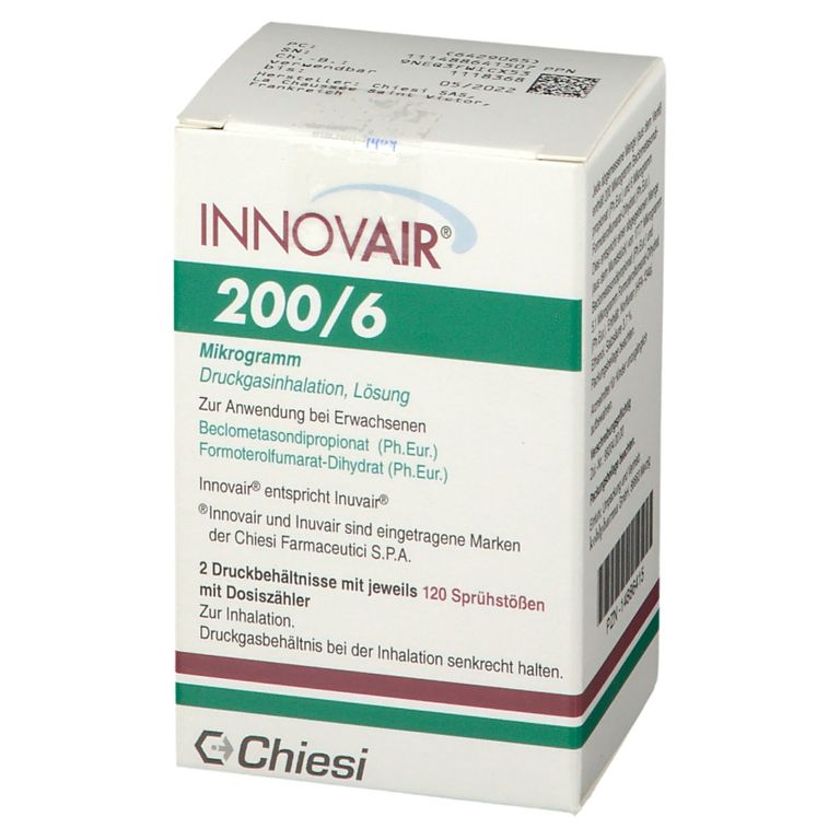 INNOVAIR® 200/6 µg 2 St mit dem E-Rezept kaufen - Shop Apotheke