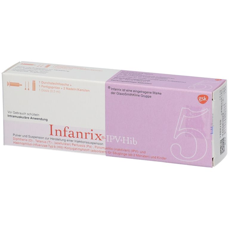 INFANRIX-IPV+Hib Pulver und Suspension zur Herstellung einer ...