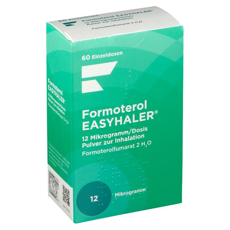 Formoterol Easyhaler 12 µg/Dosis 1 St mit dem E-Rezept kaufen - Shop ...