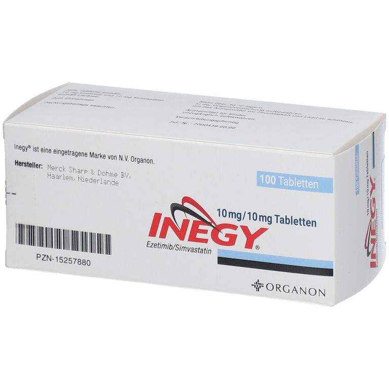 Inegy® 10Mg/10Mg 100 St mit dem E-Rezept kaufen - Shop Apotheke