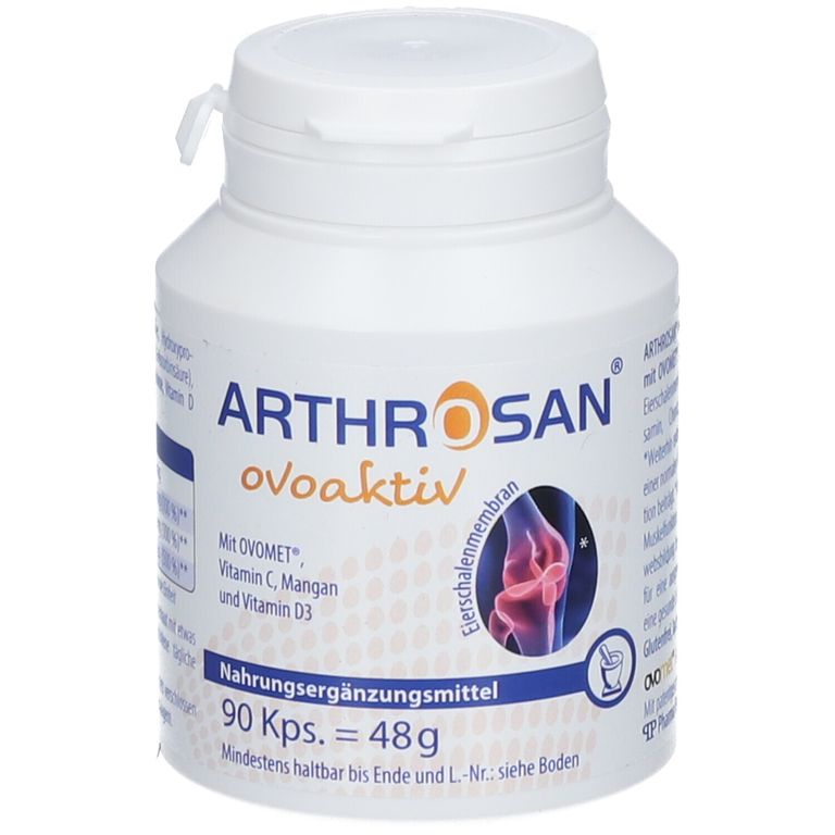 Arthrosan® ovoaktiv Eierschalenmembran 90 St - Shop Apotheke