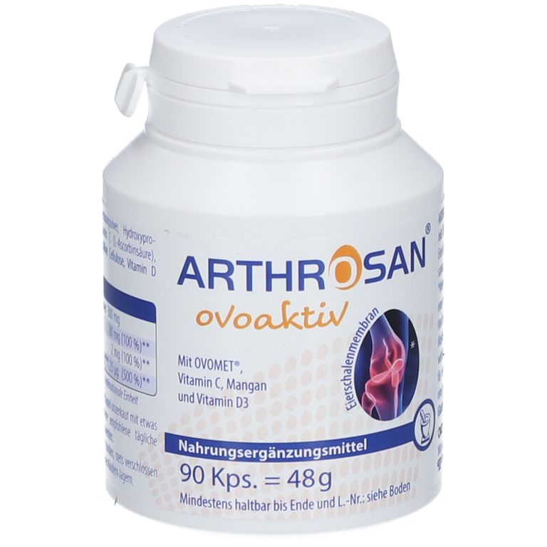 Arthrosan® ovoaktiv Eierschalenmembran 90 St - Shop Apotheke