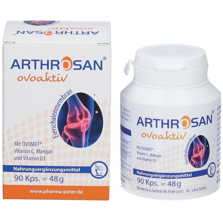 Arthrosan® ovoaktiv Eierschalenmembran 90 St - Shop Apotheke