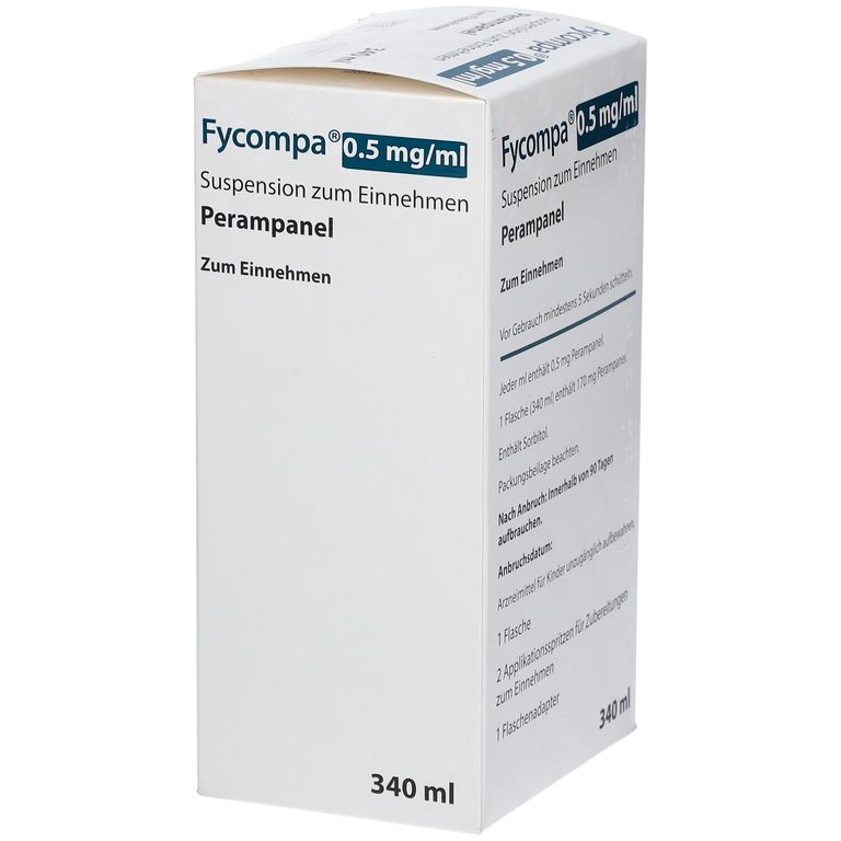 Fycompa® 0,5 mg/ml 340 ml mit dem E-Rezept kaufen - Shop Apotheke