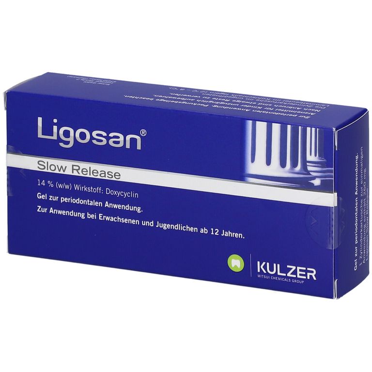 LIGOSAN Slow Release 14% Gel z.periodont.Anwen. 4x0,26 g mit dem E ...
