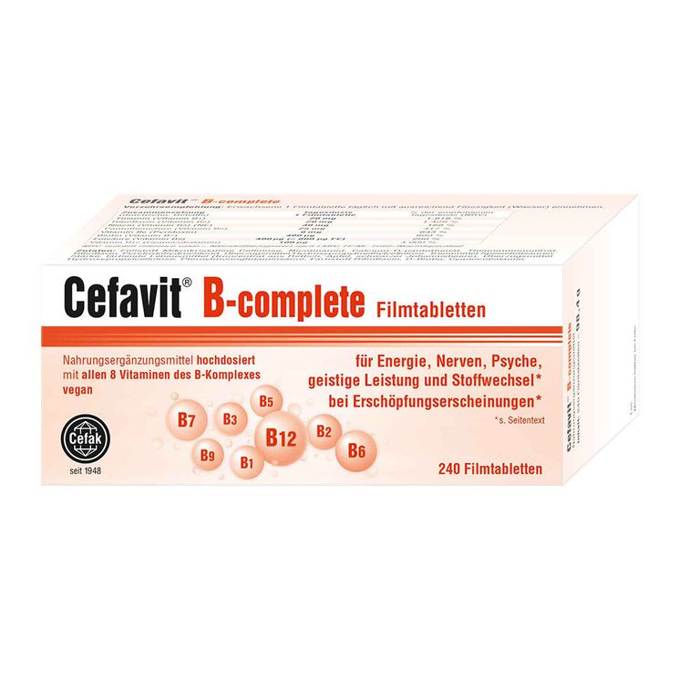 Cefavit® B-complete 240 St - Shop Apotheke
