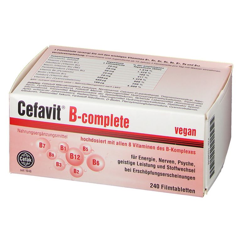 Cefavit® B-complete 240 St - Shop Apotheke