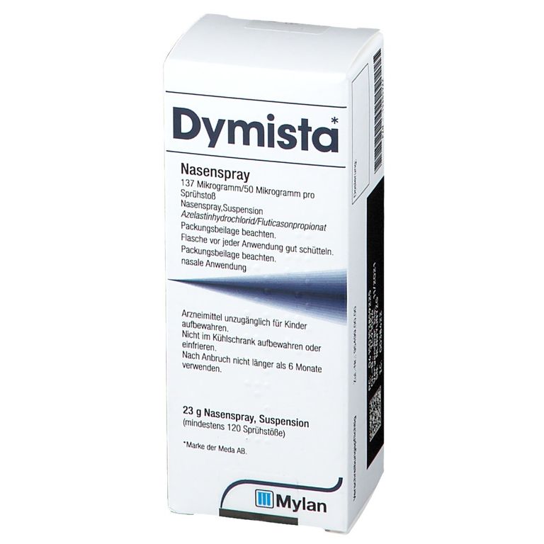 Dymista Nasenspray 137 µg/50 µg/Sprühstoß 23 g mit dem E-Rezept kaufen ...
