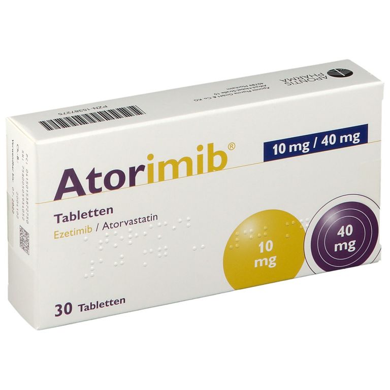 Atorimib® 10 mg/40 mg 30 St mit dem E-Rezept kaufen - Shop Apotheke