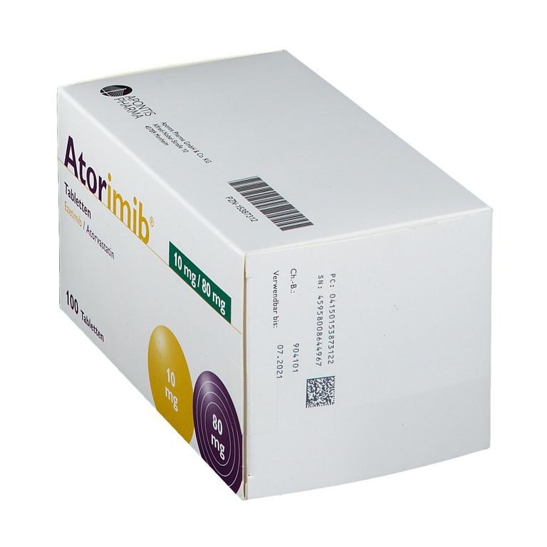 Atorimib® 10 mg/80 mg 100 St mit dem E-Rezept kaufen - Shop Apotheke