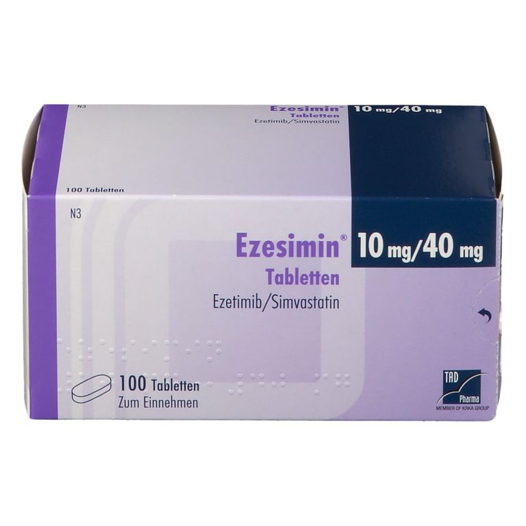 Ezesimin® 10 mg/40 mg 100 St mit dem E-Rezept kaufen - Shop Apotheke
